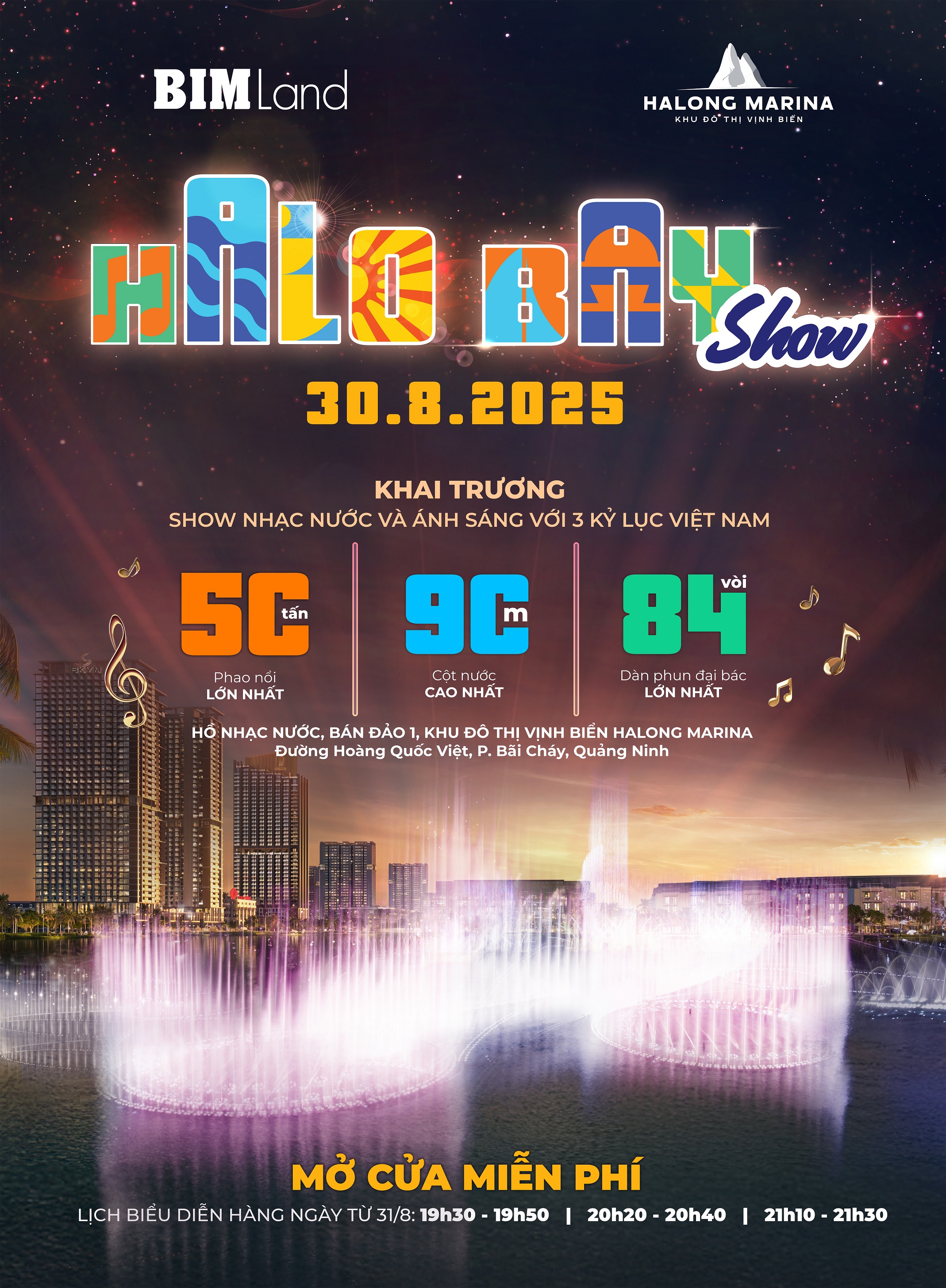 halo bay show